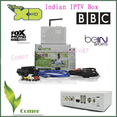 MPEG2 Android India Set Top Box , 200 HD Channels ARM Cortex-A9 Set Top Box