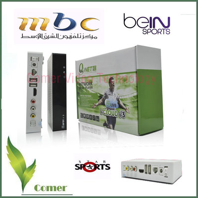 OSN 9 Program Android Set Top Box , Hi 3716M Chip Multi Meida Player