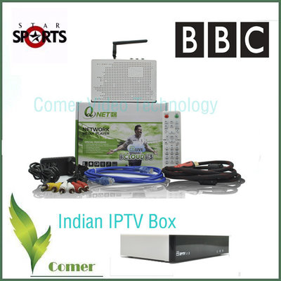 Internet Media VOD Box Android India IPTV Box Support Afraic And English Channels