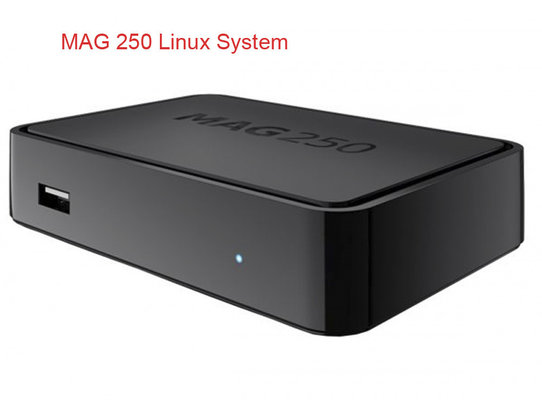 MAG 250 HD IPTV Box Linux System With Two USB Ports For Wi-Fi Module