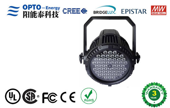 Professional Led Stage Lights Die Cast Aluminum RGBW Zoom IP65 54pcs Par Lighting