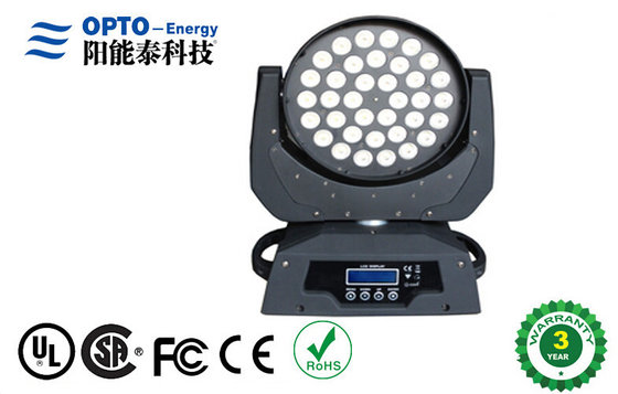 Aluminum 360W Led Stage Light 4 in 1 Led Wash Moving Head for theatre concerts