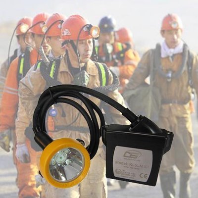 15000lux waterproof Kl5lm rechargeable led mining head lamp