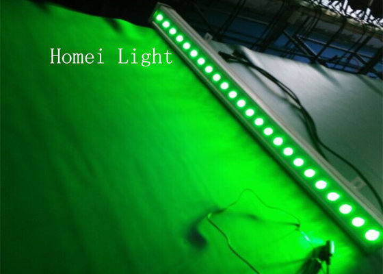 Waterproof RGB LED Moving Head Spot / LED Stage Lighting 24 x 3w , Portable