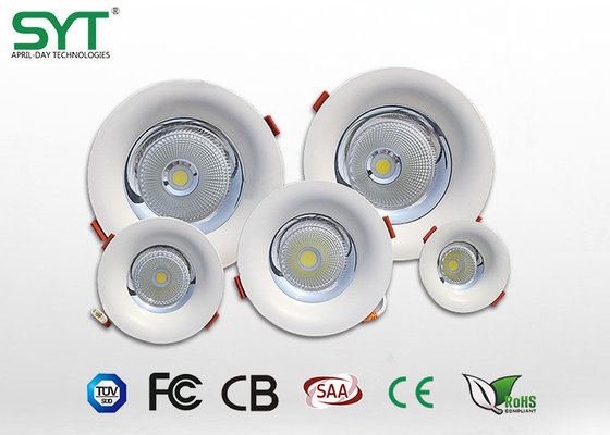 Shopping Mall Lighting LED Down Lights Aluminum + PC Material Long Lifespan
