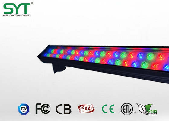 High Output 48W RGB LED Wall Washer Lights For Factories ＞0.95 PF