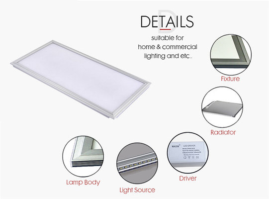 Durable 72 Watts Square Led Panel Light , Waterproof Led Ceiling Panel Lights
