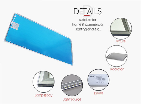 Low Wattage 24w Flat Panel LED Lights Led Panel 300 x 600 2160LM Luminous Flux