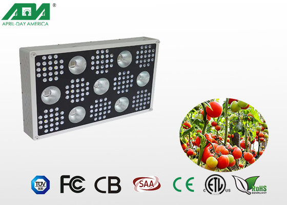 Red Blue Uv Ir Cob Led Growing Light , 1500w 1000w Greenhouse Led Grow Lights
