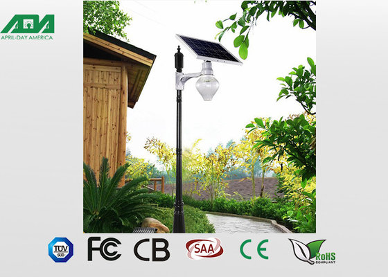 6W outdoor solar garden lights , solar led parking lot lights DC12V
