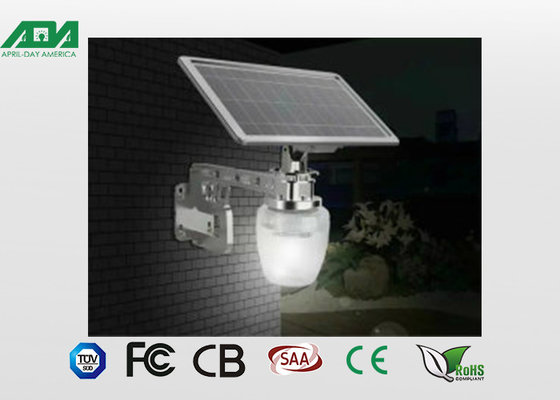 IP65 Waterproof Outdoor LED Street Lights , Wall Solar Garden Light 6W