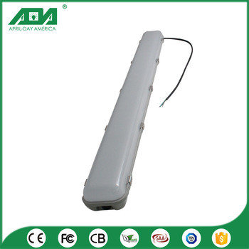 factory custom Aluminium PC Triproof LED Tube Light 40W for parking lot