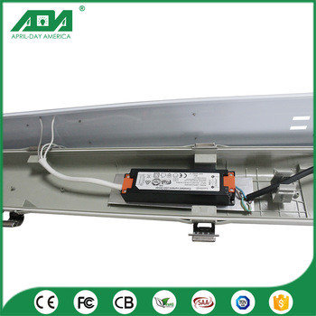 factory custom Aluminium PC Triproof LED Tube Light 40W for parking lot