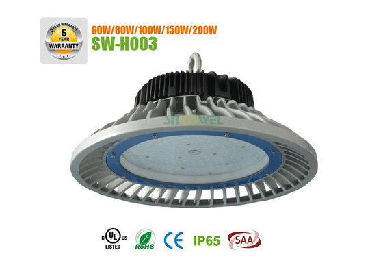0 - 10V Dimmable Mean Well 200w UFO LED High Bay 200 Watt Low URG Without Glare supplier