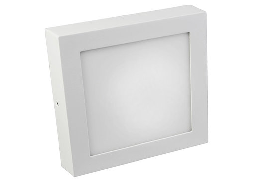 80 CRI LED Flat Panel Lights 16 watt 1520 Lumen Hotel Square Ceiling Light