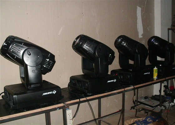 1200W HMI Moving Head Lamp 7000K Club DJ Sharpy Light With Gobo Rotation Effect