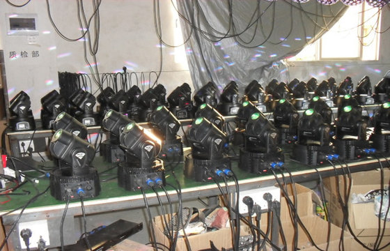 Stage Lighting , 15w Mini Gobo Led Moving Head Spot Light With DMX512