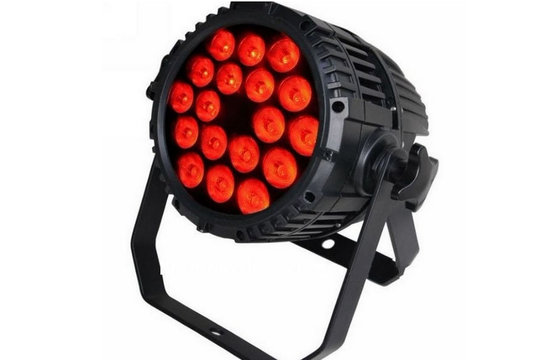Waterproof Led Par Lights 18pcs 10W 4 in 1 RGBW For Outdoor Use