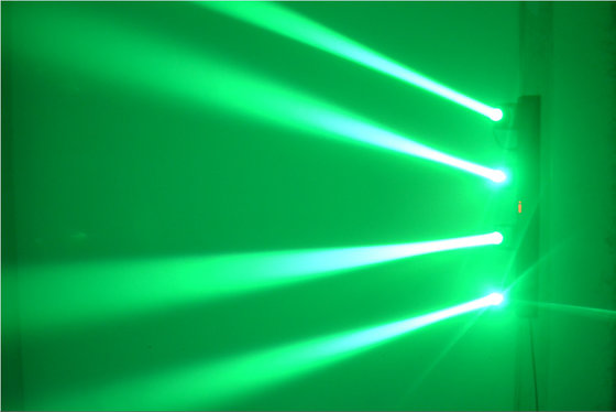 DJ Lighting LED Moving Head Light 10W * 4 Heads 4 In 1 RGBW Beam Light