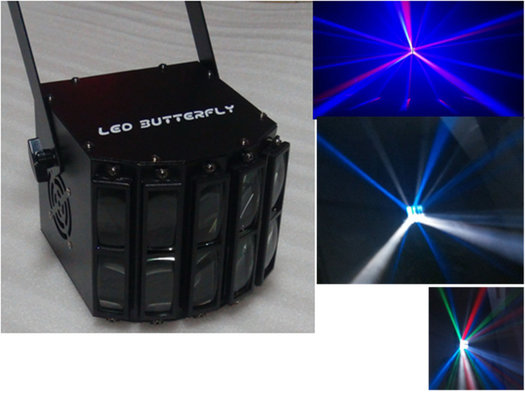 Stage Show LED Effects Lighting LED Cree Bulb Small Double Derby Light