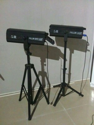 5R / 7R Super Brightness Stage Follow Spot Light AC110V / 220V For Theater Show