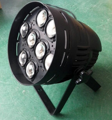 LED Par Can / LED 8pcs x 10w LED Par Lights White Color Or Full Colors Beam