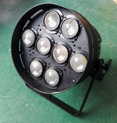 LED Par Can / LED 8pcs x 10w LED Par Lights White Color Or Full Colors Beam