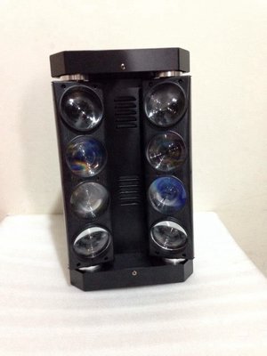 Single White Or 4 In 1 RGBW 8 Eyes Spider LED Moving Head Light DMX Stage Lighting