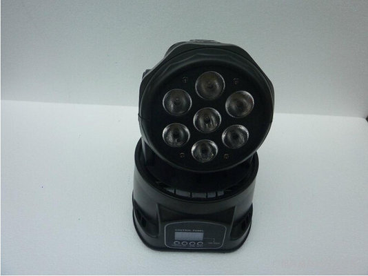 Portable Stage LED Moving Head Wash Light Four Colors DMX strobe Light