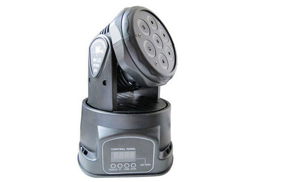 Mini LED 10Watt RGBW 4 in 1 LED Moving Head Wash Light  7Bulbs For Stage