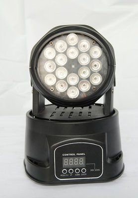 12 Channel 3Watt LED Moving Head Wash Light Stage Lighting For Show