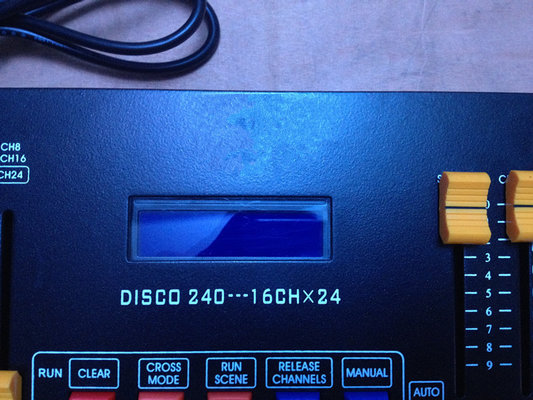 DC9X 12V Built-in Microphone Stage Lighting Controller Black Case For Stage