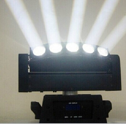 LED Moving Head Light  5 Eyes x 10W 4 In 1 RGBW Beam Applicable for Stage Show