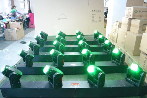 RGBW DMX512 10W LED 4Heads Moving Head Beam Light For Nightclubs Using