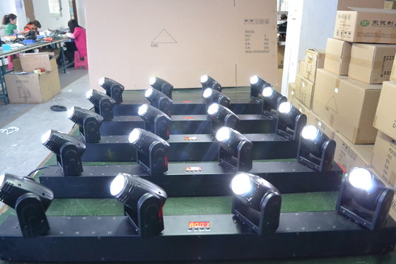RGBW DMX512 10W LED 4Heads Moving Head Beam Light For Nightclubs