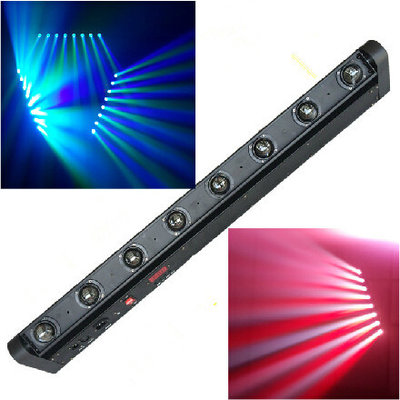 Stage Lighting Led Moving Head Light  8PCS x 10w 4-In-1 RGBW Bar