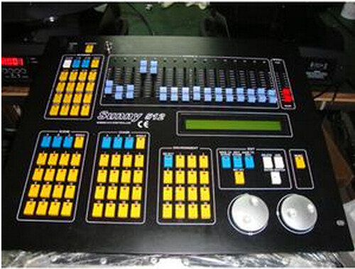 Stage Lighting Sunny512 DMX Controller With LCD Display For Moving Head Lights