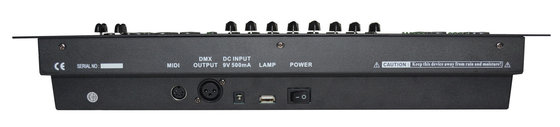 Stage Lighting 192DMX512 Controller Black Color 90V - 240 V For Light Show 16 Channels