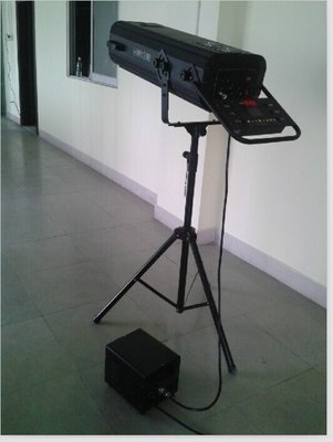 1200W DMX512 With Fader Stage Follow Spot Lighting Fuse 15A 3200K
