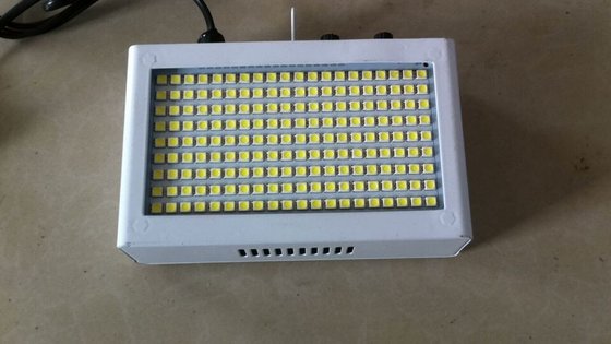 LED 50W 180Bulbs SMD Super Brightness White or Black Case Strobe Lights For Party