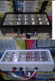 70Watts LED Aluminum 18Bulbs RGB High Brightness Strobe Lights For KTV Using