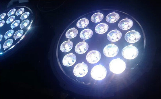 IP66 Waterproof Digital Display LED 18Bulbs x 18W Balck Cast RGBWA+UV Par Light