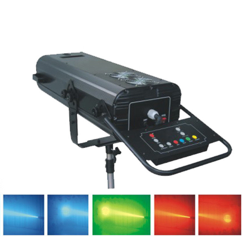 1200W Stage Follow Spotlights Nightclub Stage Effect Light With Color Wheel