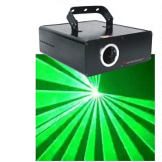 Animation Single Green Mini Laser Stage Lighting With 25kpps Vibratory Mirror