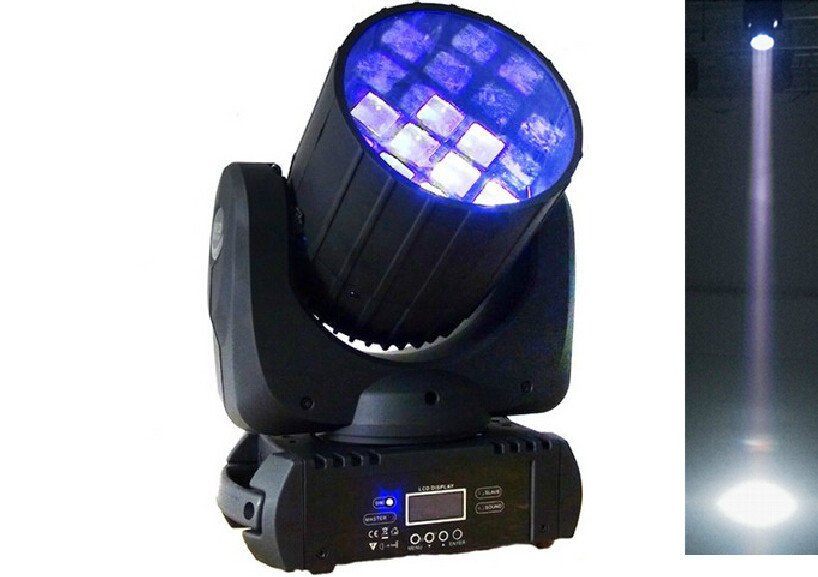 10W 4-in-1 RGBW CREE LED Moving Head Light With 12bulbs Beam And DMX