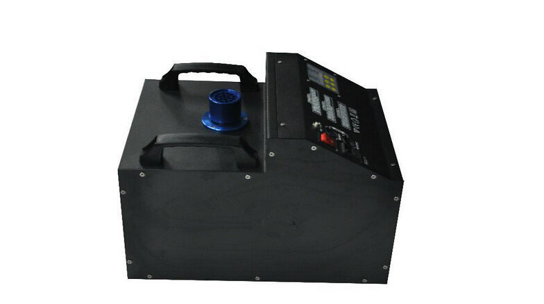 Stage Effect Machine 600W Double Smoke Fog Bubble Machine With Remote Control