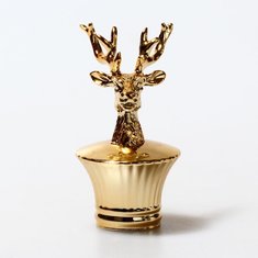 China Zinc Deer Perfume Zinc-Alloy Caps Good Touch Environmentally Friendly And Recyclable supplier