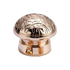 China OEM ODM Zamac Perfume Cap Heavy Cap With Luxury Gold Color High End Surface Finished supplier