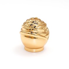 China Custom Perfume Cap Gold-Encrusted  Luxury Cosmetic Packaging Environmental Friendly supplier