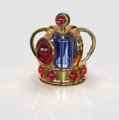 Crystal Crown Perfume Caps Electroplating Process Environmentally Friendly And Recyclable supplier